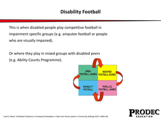 Unit 211 plan, deliver and evaluate sport and leisure activities | PPTX ...