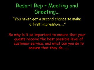 Unit 214 resort reps | PPTX