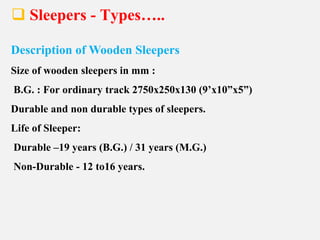 Sleepers and Ballast | PPTX