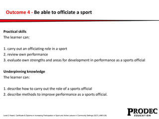 Unit 218 rules, regulations and officiating in sport | PPTX | Soccer ...