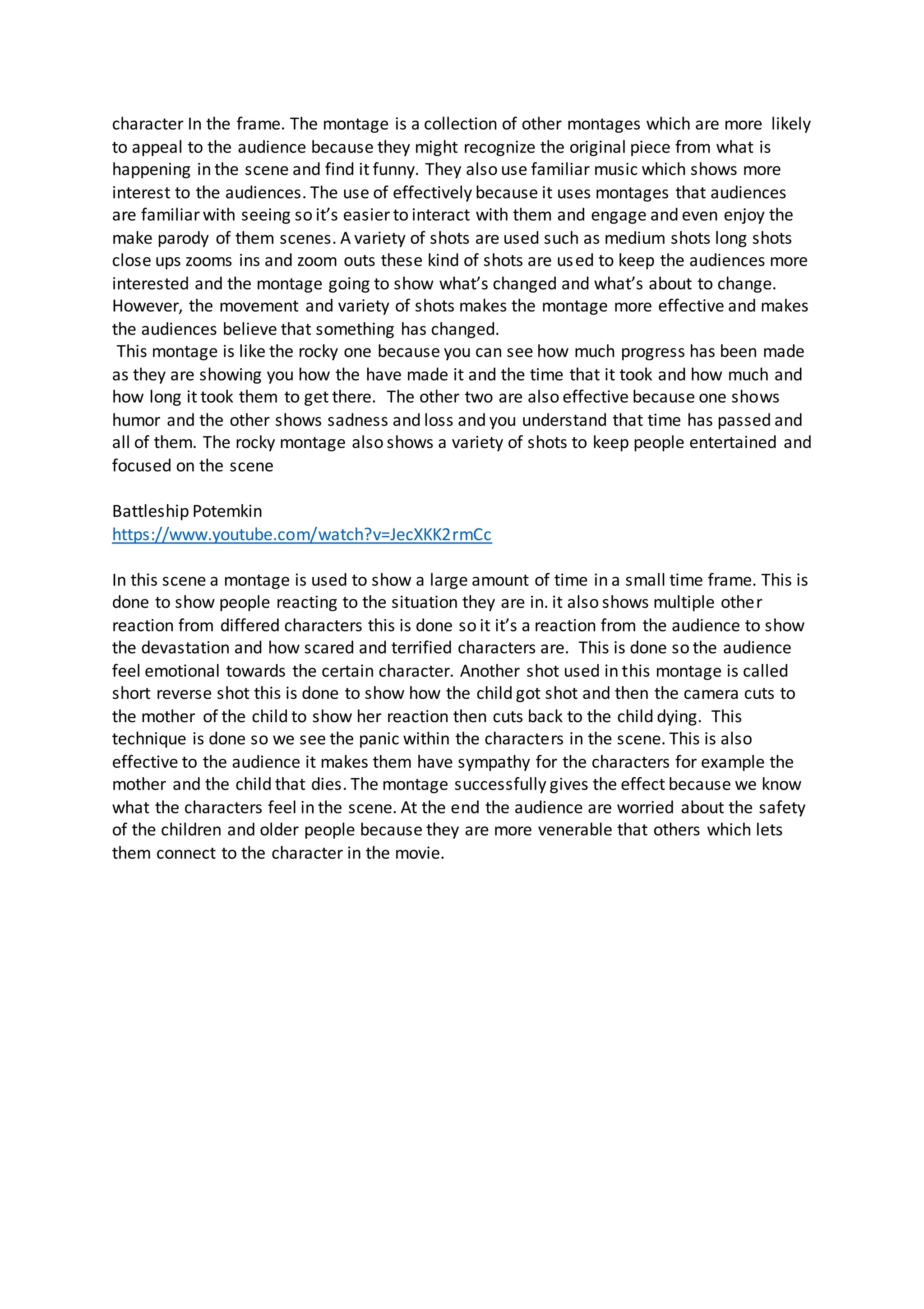 UNIT 21 Editing Techniques | DOCX