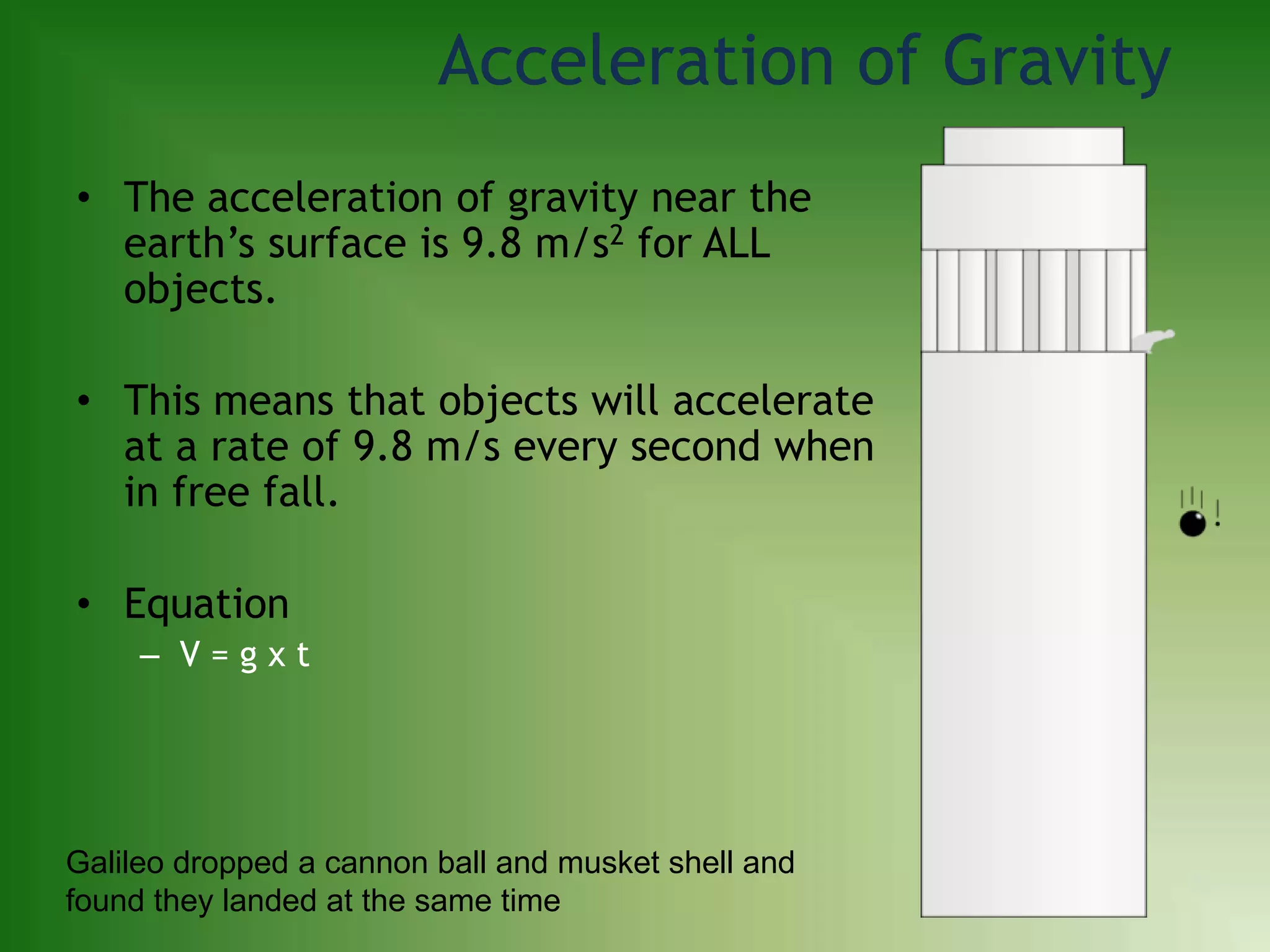 Unit 22 - Projectile Motion, Weight, And Mass | PPTX