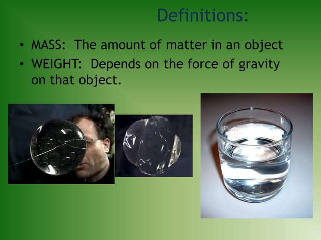 Unit 22 - Projectile Motion, Weight, And Mass | PPTX
