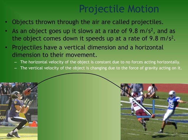 Unit 22 - Projectile Motion, Weight, And Mass | PPTX