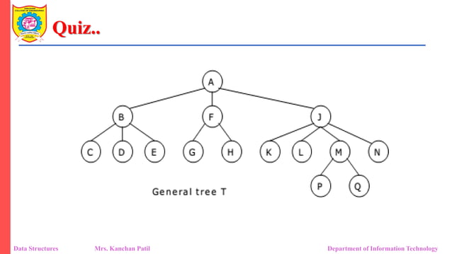 Unit 2_2 Binary Tree as ADT_General Tree.pdf