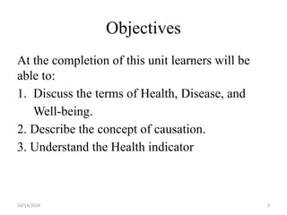 Unit-II-Concept of Health & Disease.pptx