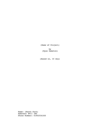 Unit 22 script amended | PDF