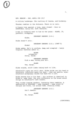 Unit 22 script booklet script analysis research | PDF