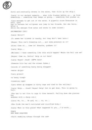 Unit 22 script booklet scripts annotated | PDF