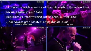BTEC Media L3 Unit 22 Single Camera Productions LO1 - 2.singlecam vs multicam | PPT