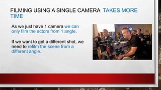 BTEC Media L3 Unit 22 Single Camera Productions LO1 - 2.singlecam vs ...