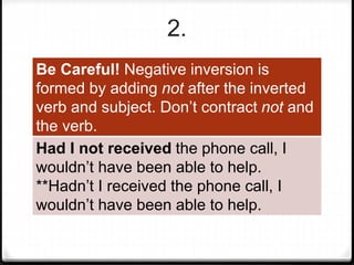 Unit 23 grammar notes | PPTX