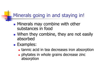 Unit 23 minerals | PPT | Bone and Joint Conditions | Diseases and ...
