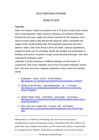 Unit 23 Part 1 Essay | PDF