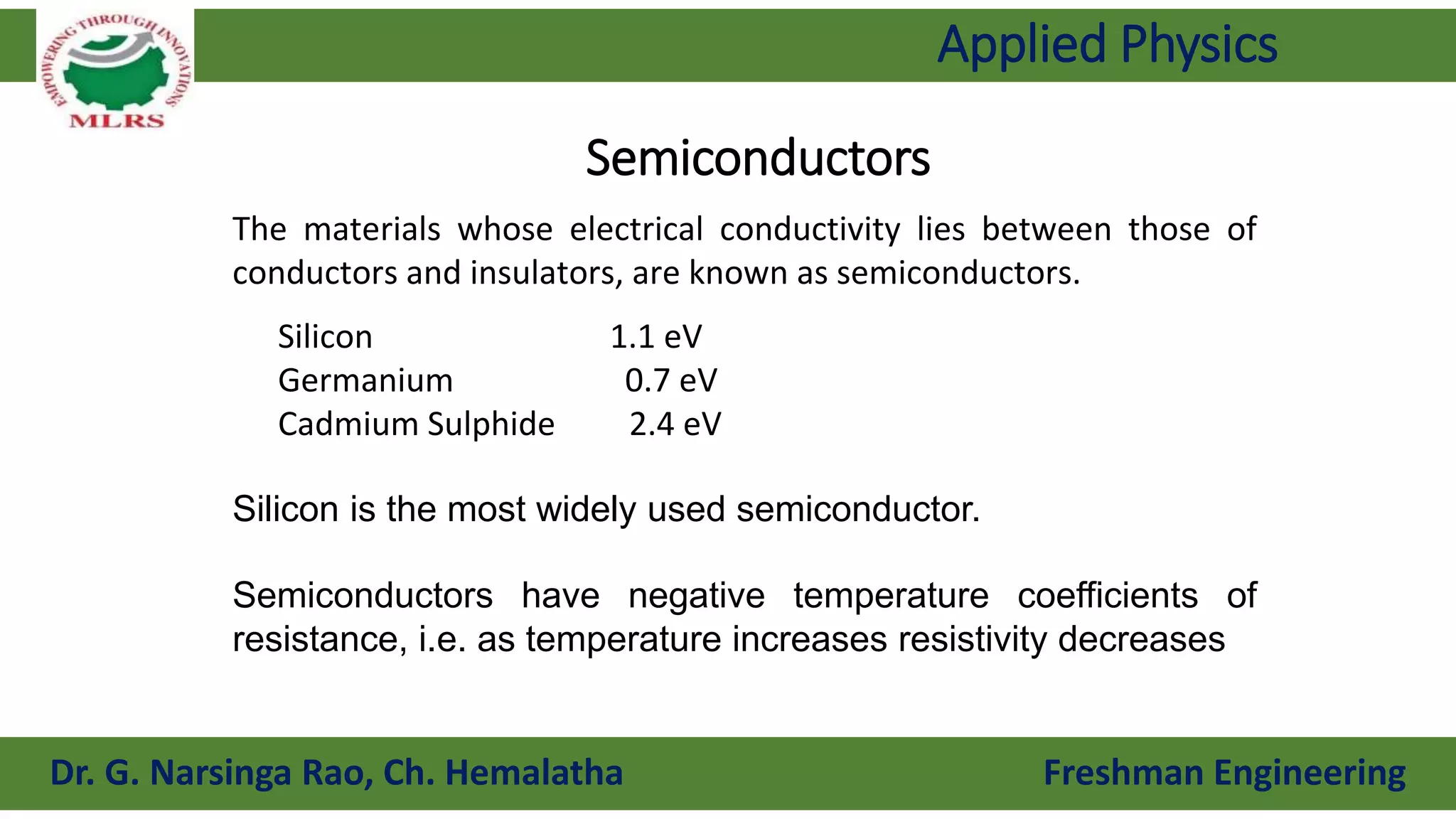 Semiconductor.pptx | Physics | Science