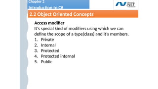 Unit2_4.pptx Object Oriented Concepts . | PPT