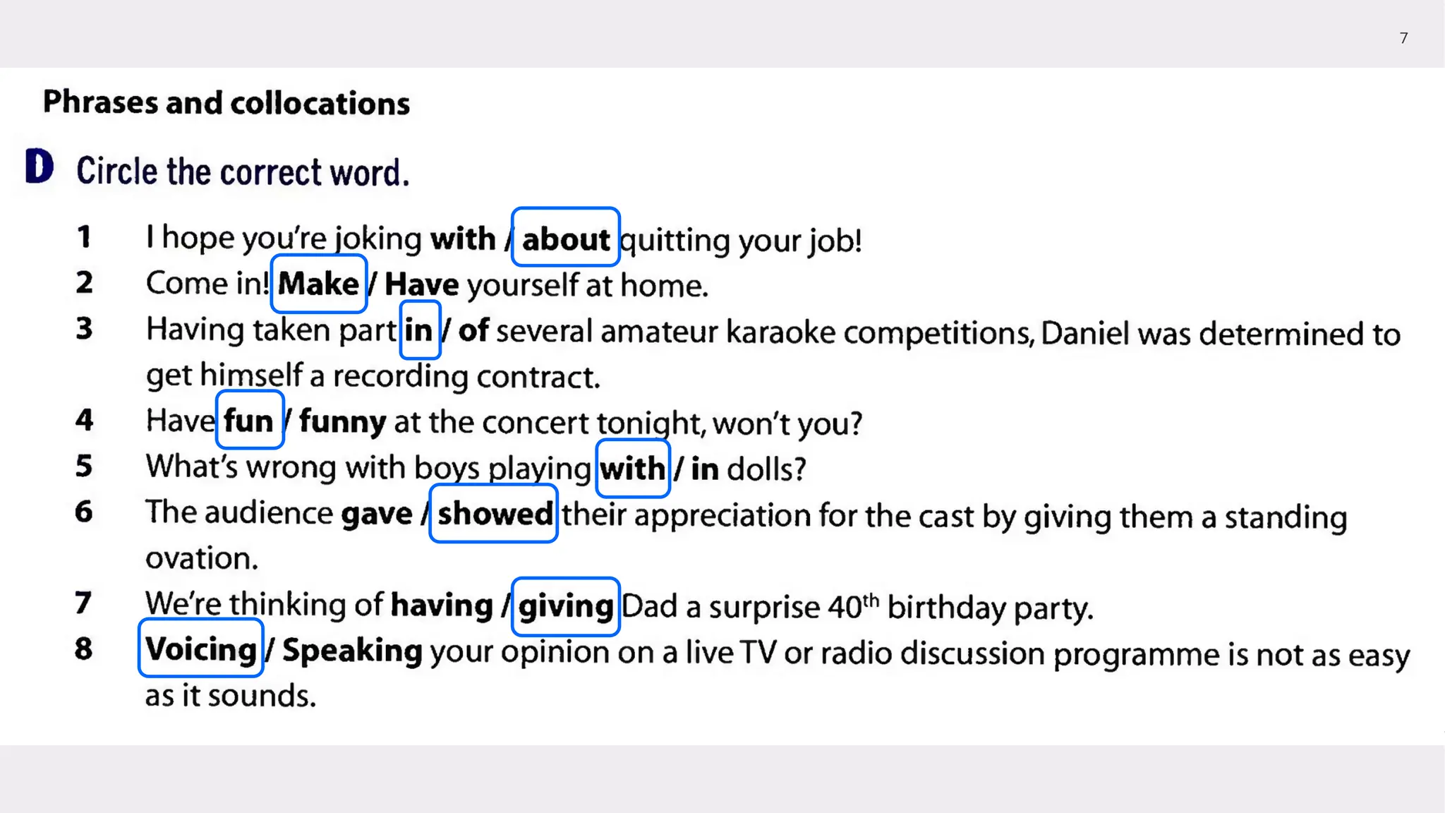Vocabulary Unit 24 - Leisure and Entertainment.pptx