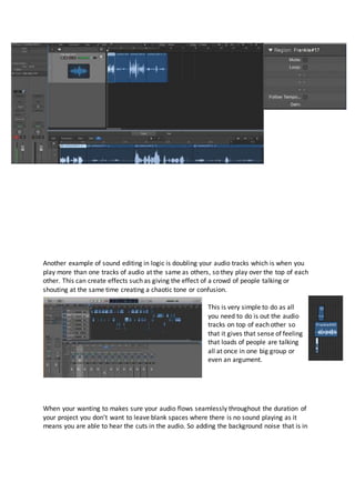 Unit 24 sound editing | PDF
