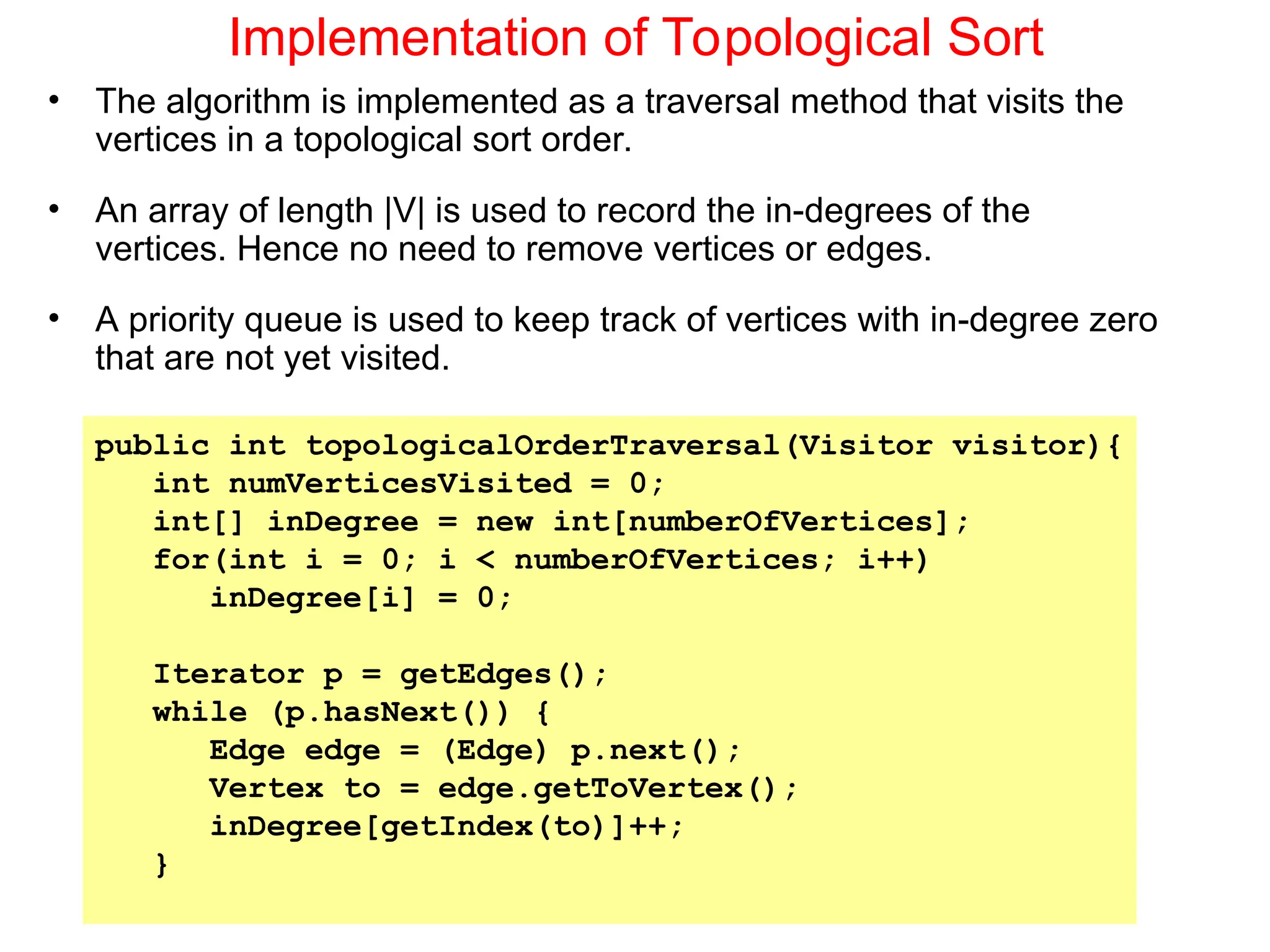 Unit24_TopologicalSort.ppt data structures | PPT