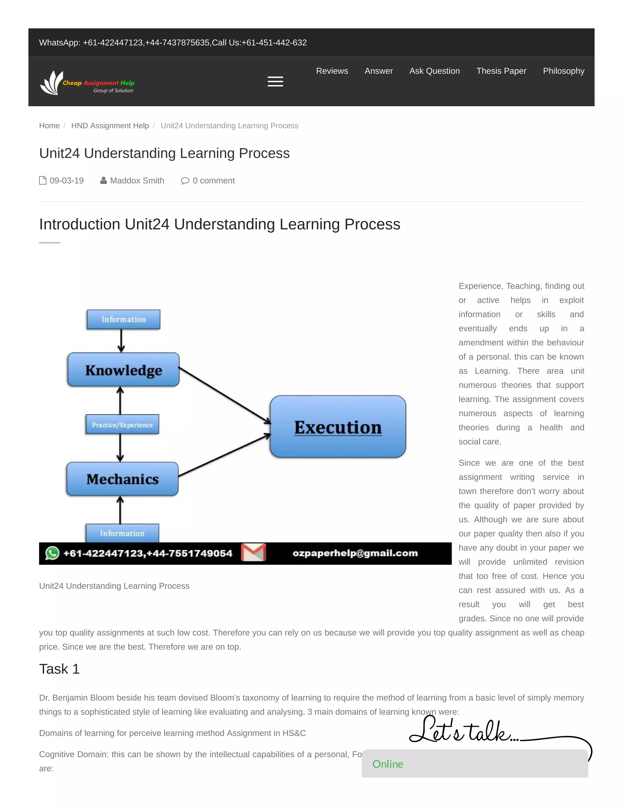 Unit24 understanding learning process | PDF