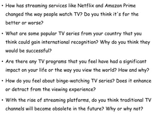 Unit 25 - Articles - Reviewing - Favourite TV programmes.pptx