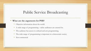 Unit 25 assignment 2 PUBLIC SERVICE BROADCAST | PPT