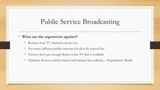 Unit 25 assignment 2 PUBLIC SERVICE BROADCAST | PPT