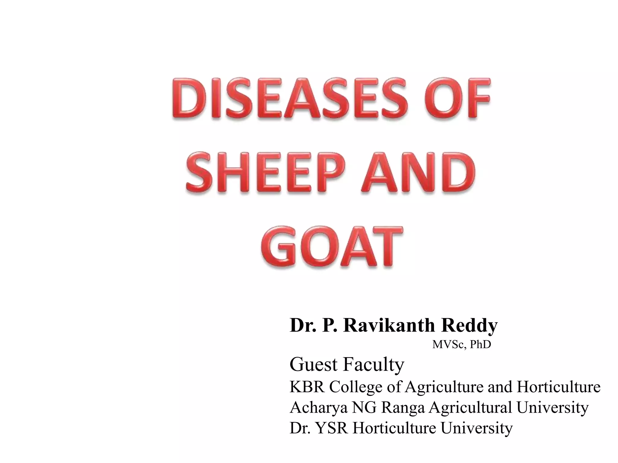 Unit 26a Diseases of sheep and goat.pptx