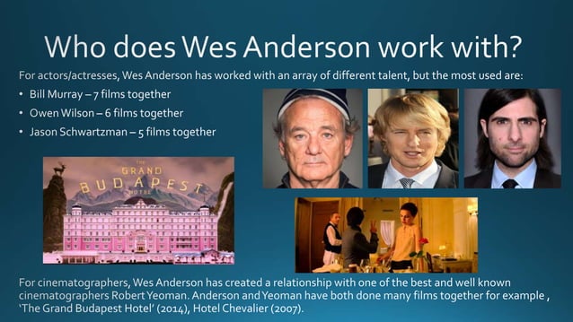 Unit 26 wes anderson | PPT