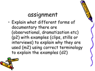 Unit 27 factual programming | PPT