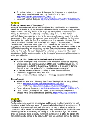 Unit 27 task 2 codes and conventions of factual programmes | DOCX