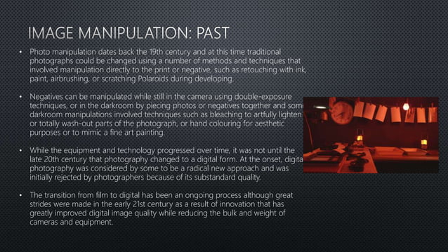 Learning Aim A Digital image manipulation techniques | PPT