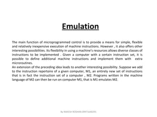 CO By Rakesh Roshan | PPT | Computing | Technology & Computing