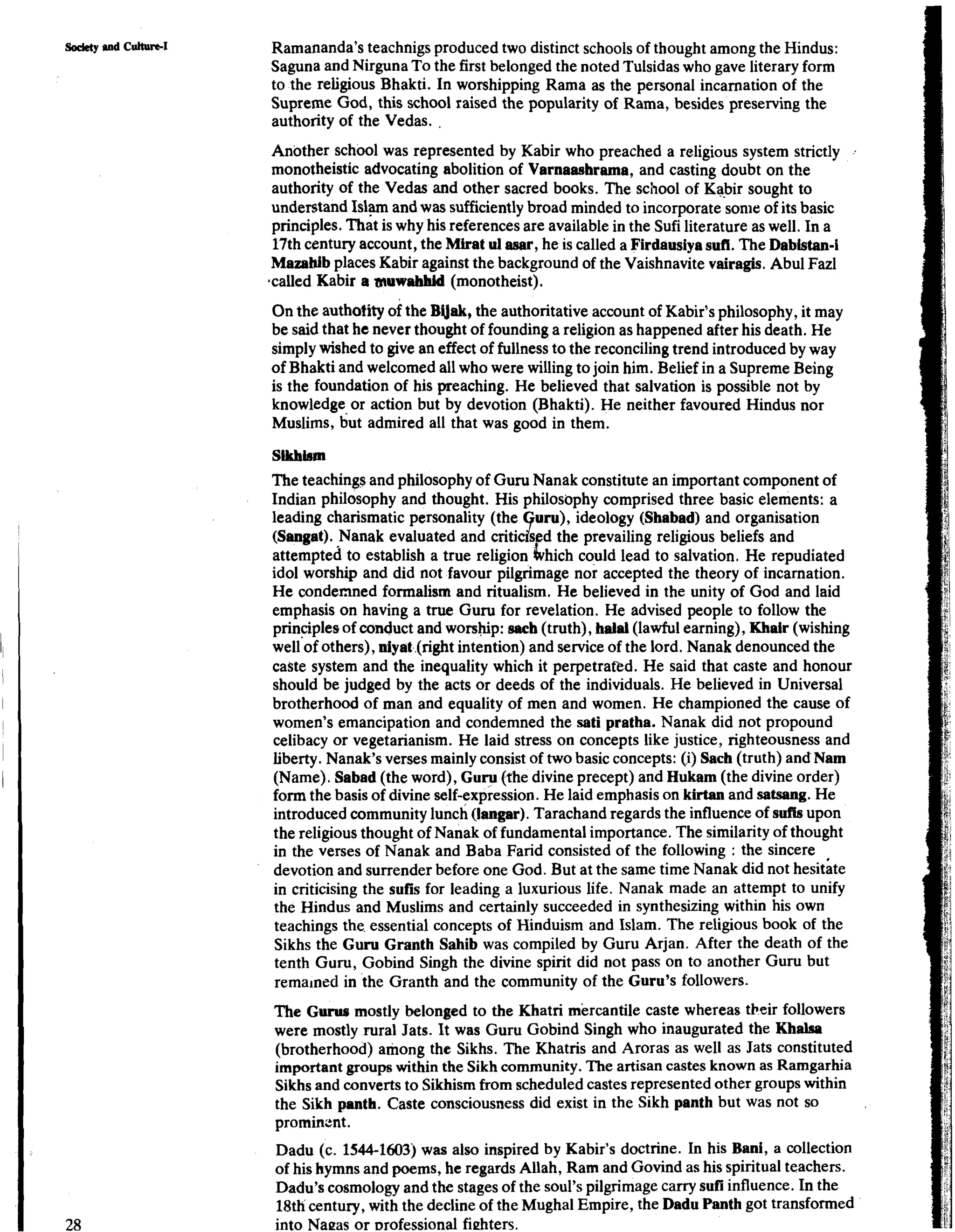 Unit 29 religious ideas and movement | PDF
