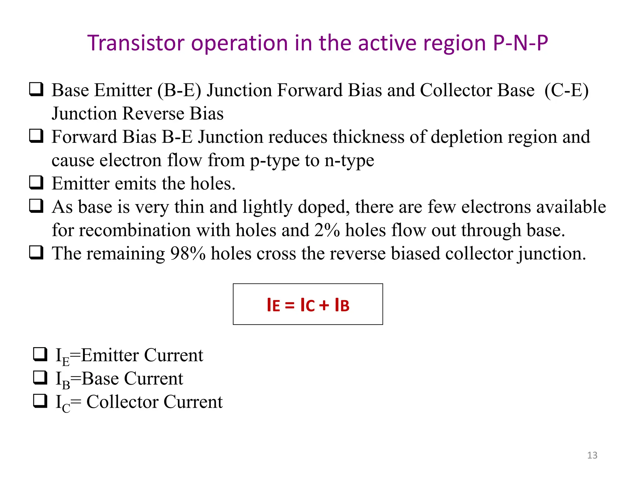 Transistor, MOSFET and Operational Amplr | PPT