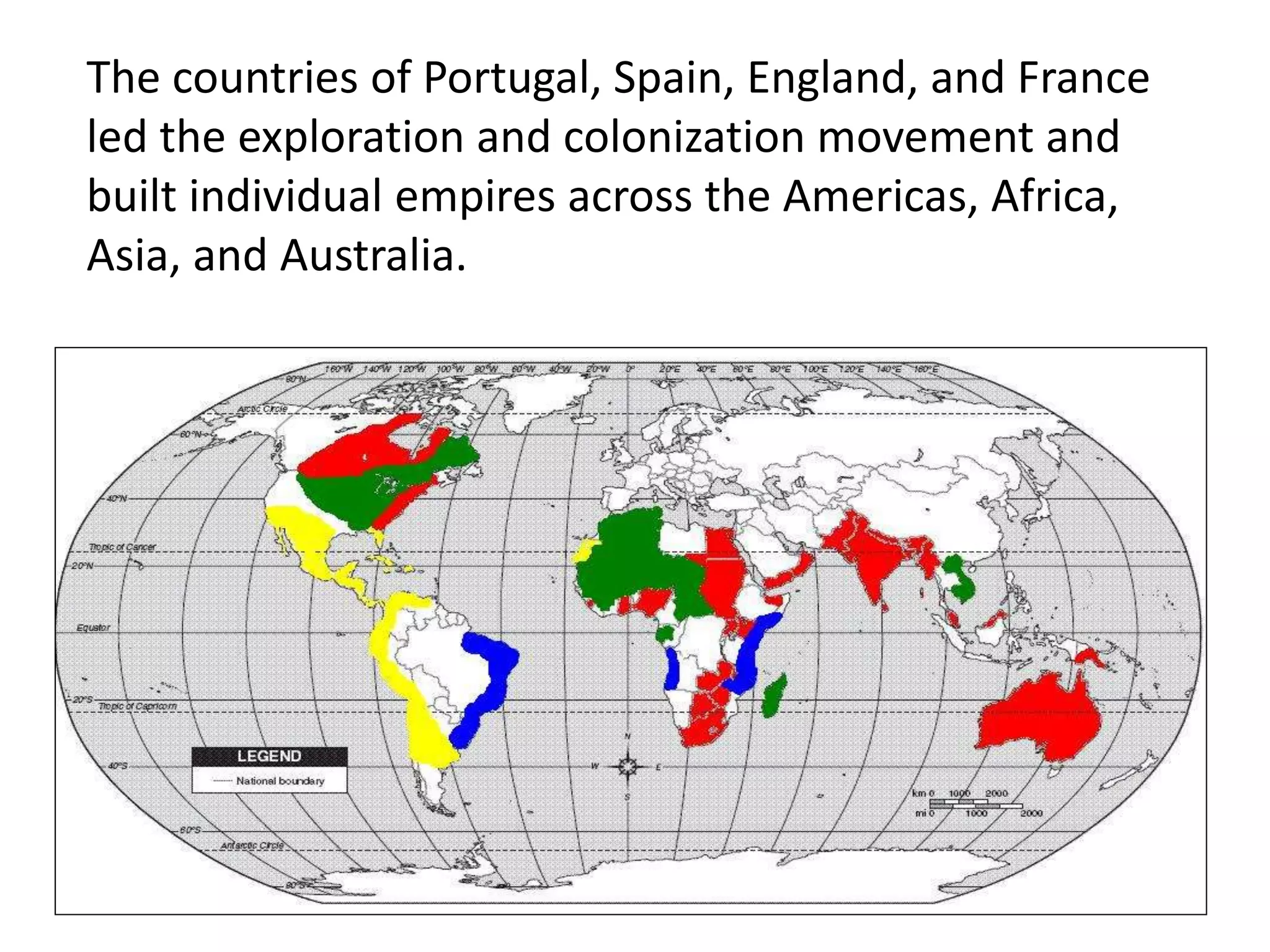 Unit2a colonialization and exploration ss6 h6b | PPTX