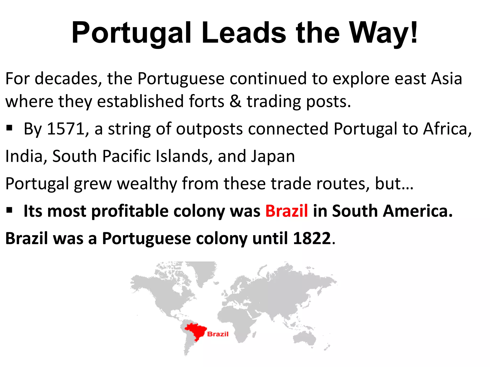 Unit2a colonialization and exploration ss6 h6b | PPTX