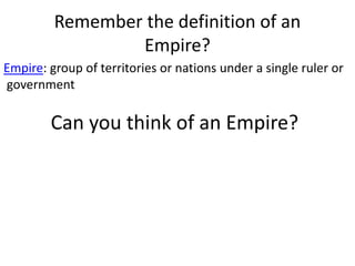 Unit2a colonialization and exploration ss6 h6b | PPTX