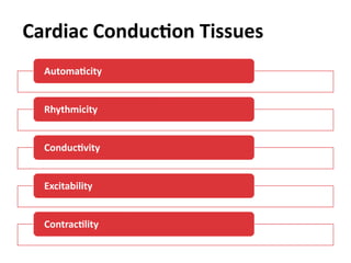 Cardiac Conduction and basic rhythm understanding | PPTX
