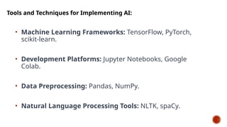 Unit 2 artificial intelligence and machine learning | PPTX