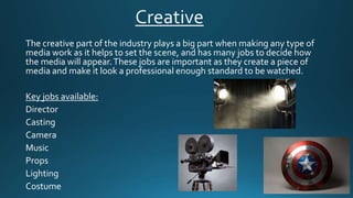 Unit 2 a job roles in the film industry | PPT