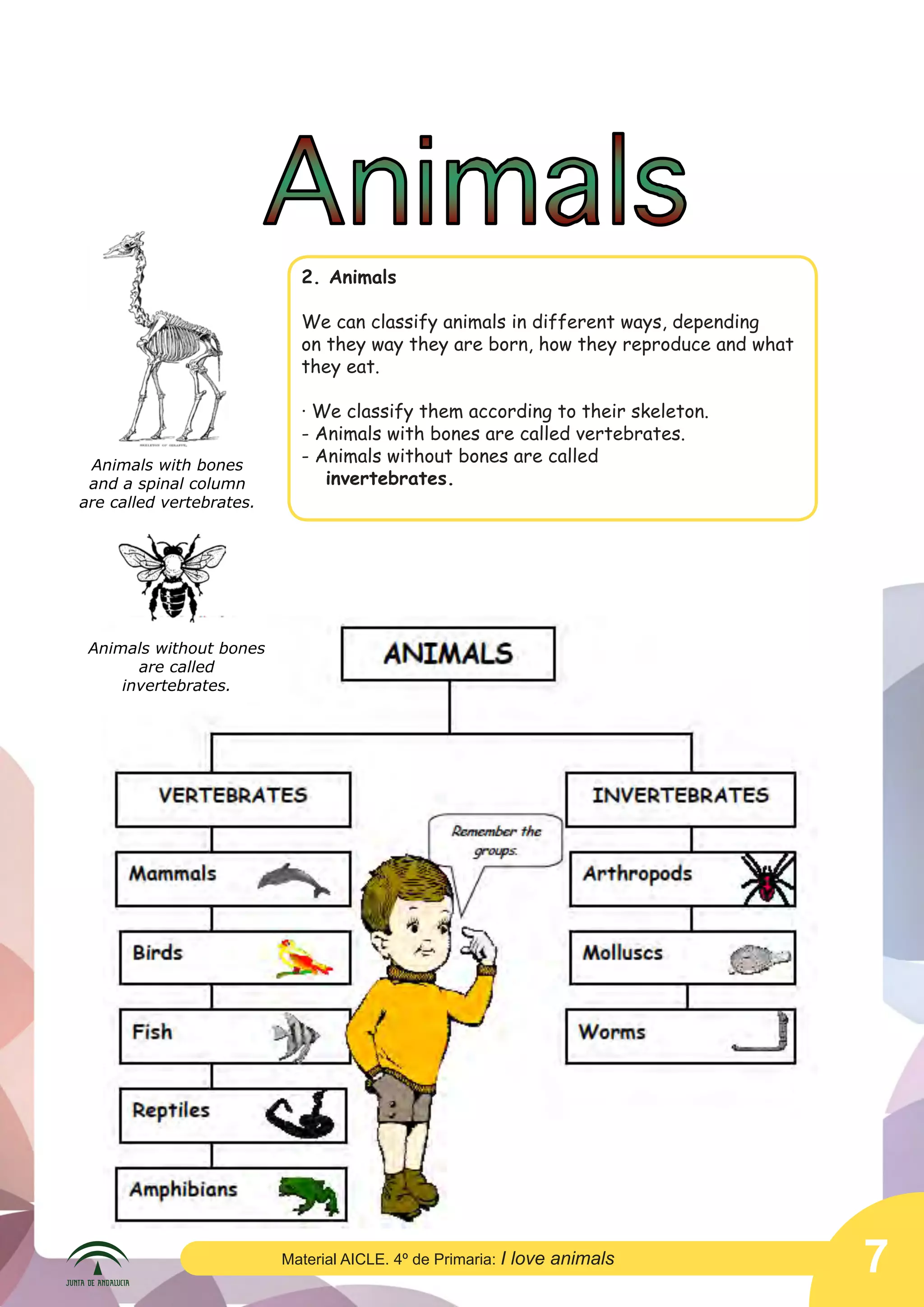 Unit2 animals | PDF