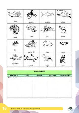 Unit2 animals | PDF