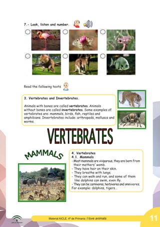 Unit2 animals | PDF