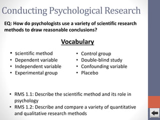 Unit 2 ap power point methods and statistics | PPT