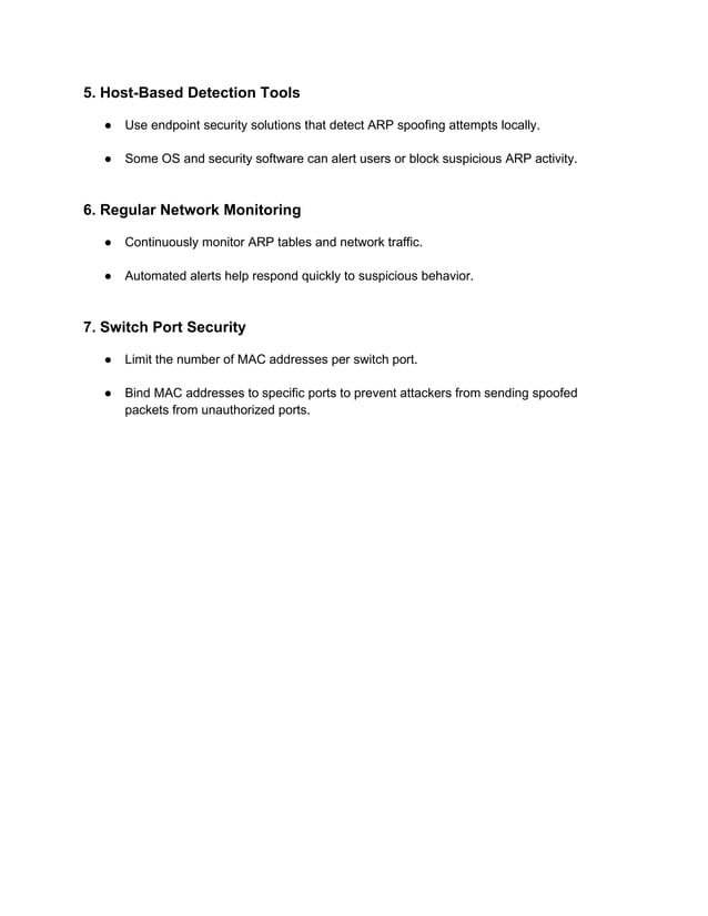 Unit 2 ARP Poisoning Attack ARP Poisoning Attack. | PDF
