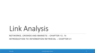 Link Analysis | PDF