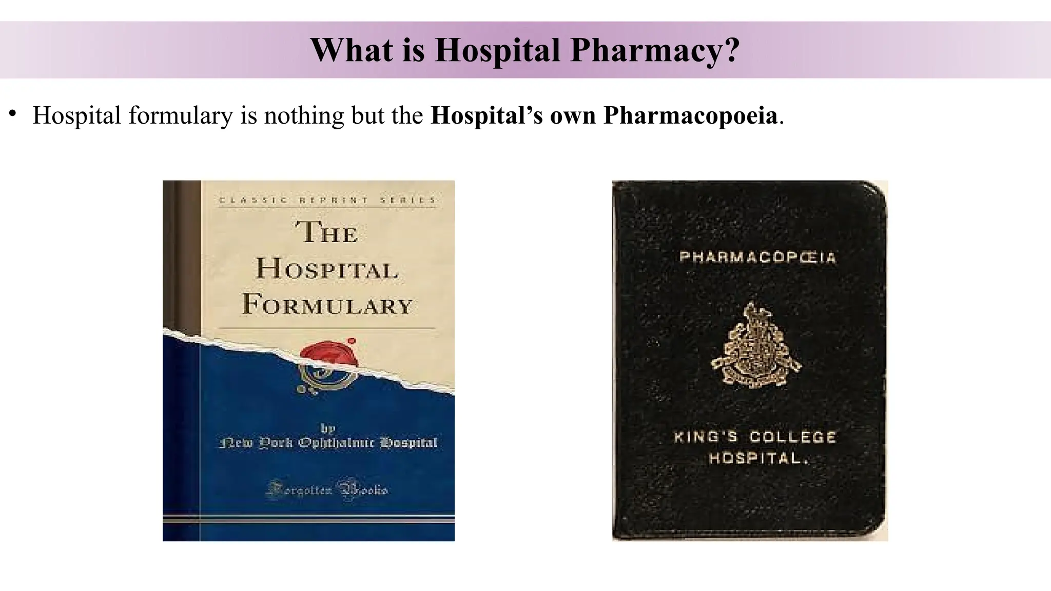 Unit 2b-Hospital Formulary & its preparation | PPTX