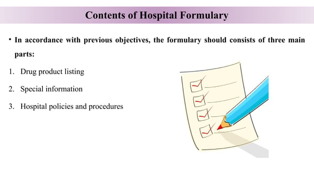 Unit 2b-Hospital Formulary & its preparation | PPTX