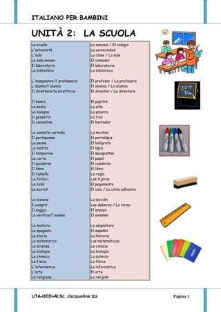 Unità2bambini | PDF